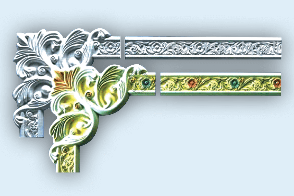 Corner beading mould -used to make gypsum beadings (beautiful building ...