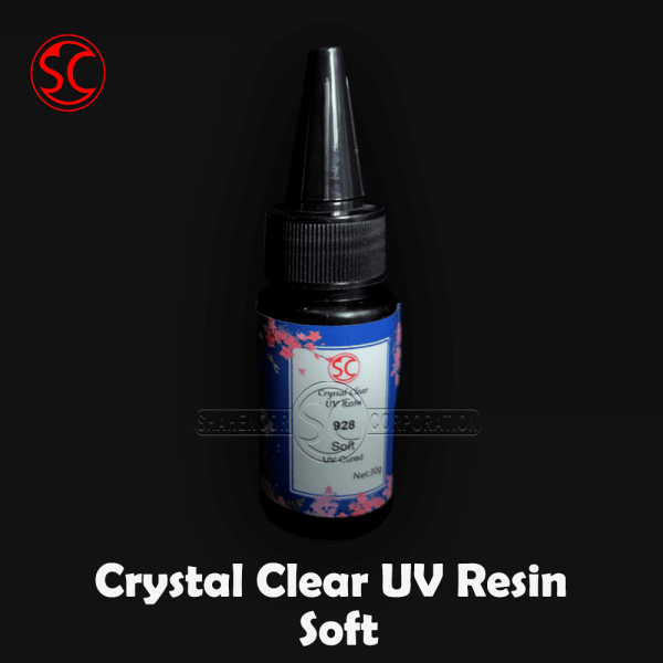 UV Resin, Crystal Clear Soft UV Cured 30 Gram - Shahenoor Corporation ...