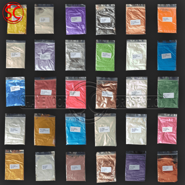 30 Colors Metallic Mica powder - Shahenoor Corporation | scbd