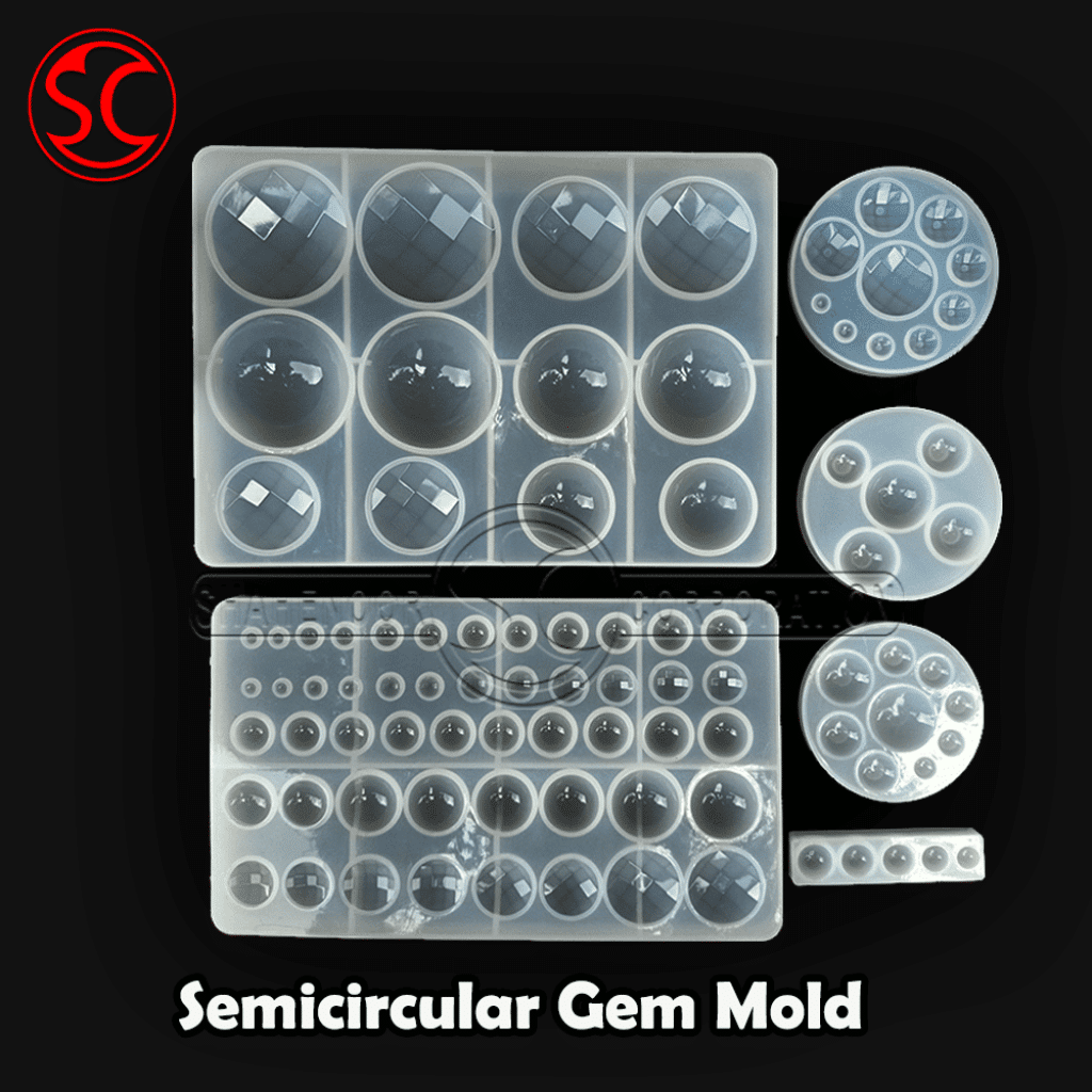 Semicircular Gem Mold - Shahenoor Corporation | scbd