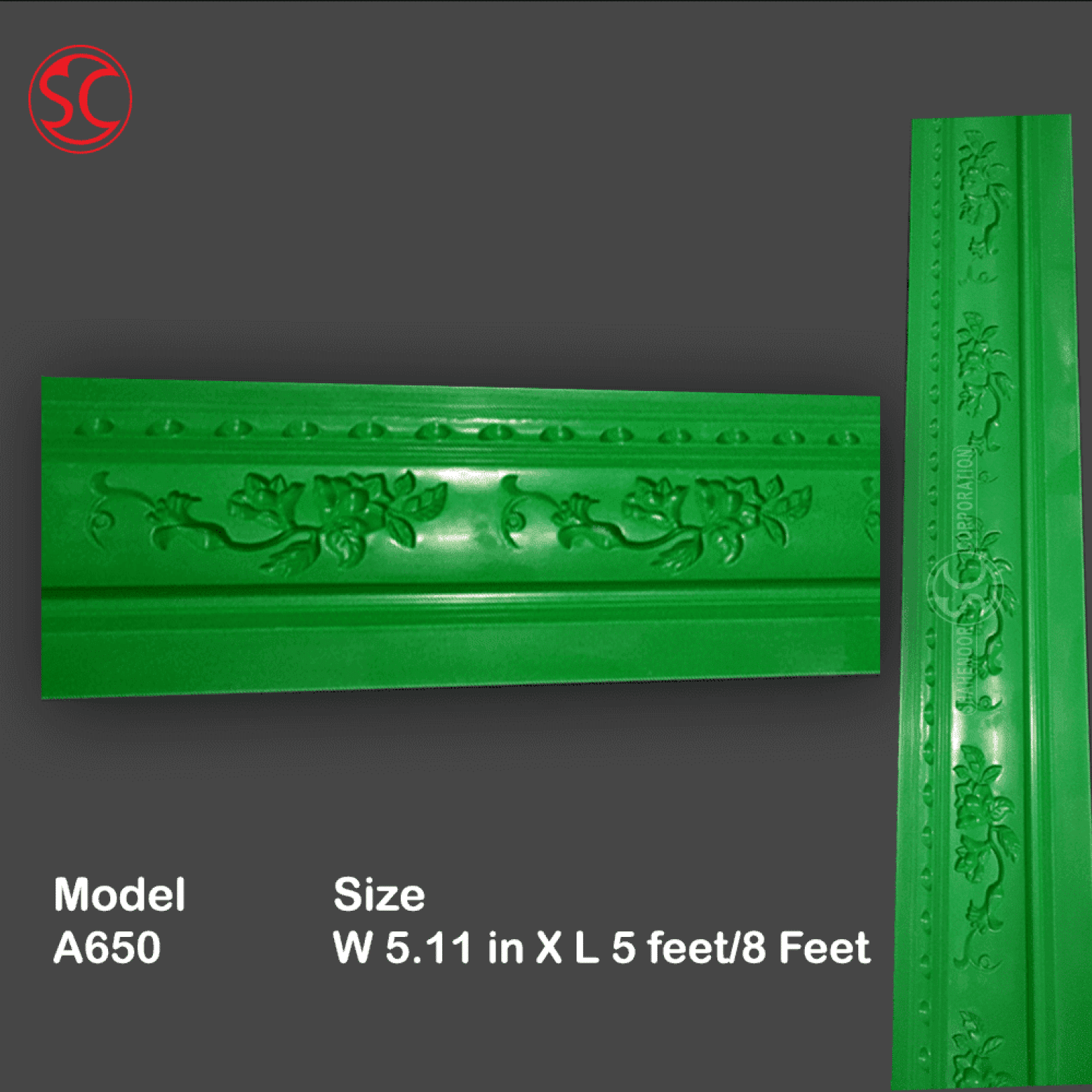 Cornice Mold Model A650 - Shahenoor Corporation | scbd