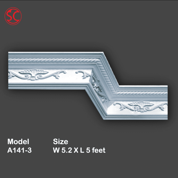 Cornice Mold Model A141-3 - Shahenoor Corporation | scbd